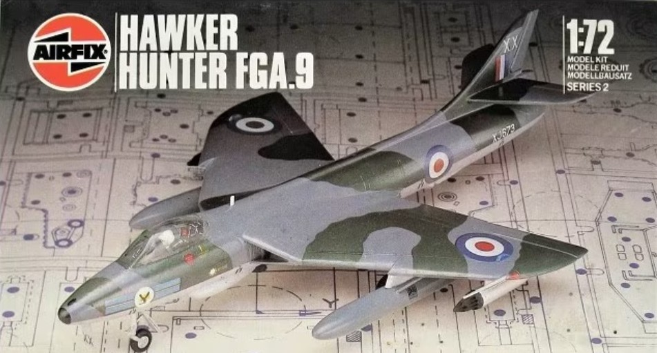 HAWKER HUNTER FGA.9 – AIRFIX 1:72 – Hangar Hobbies | Tienda de ...